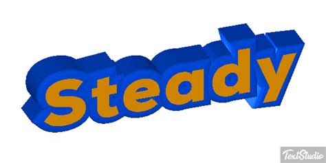 Steady Word Animated  Logo Designs