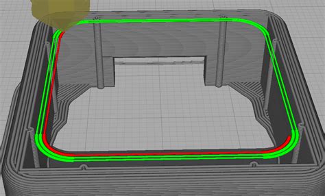 Internal Hole Cover Is Printed From The Middle Out In The Air · Issue 3513 · Ultimakercura
