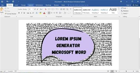 Lorem Ipsum Generator Microsoft Word Lipsum Hub