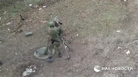 Российские минометчики уничтожили командный пункт ВСУ
