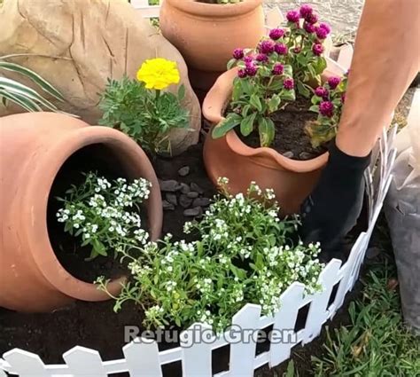 How To Make A DIY Cottage Style Miniature Garden DIY Joy