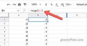 How To Convert Negative Numbers To Positive In Google Sheets