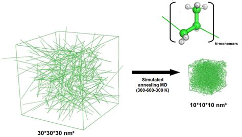 Illustration Of The Atomistic Models Used For Pure Pp Systems The