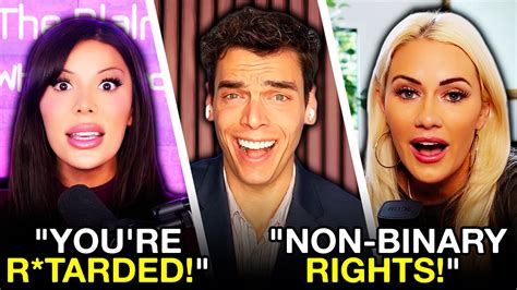 Non Binary Is Not Valid Blaire White Clashes With Woke Influencer