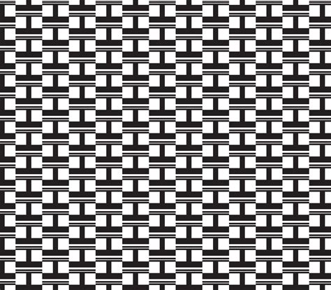 Abstract Pattern Border Seamless Black Gray And White Square Stripes