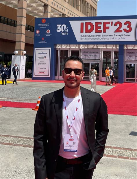 mert akın on linkedin idef2023