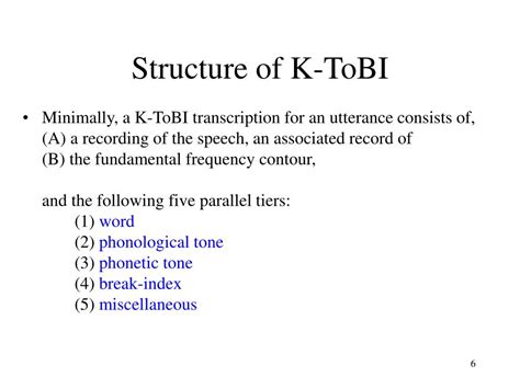 Ppt K Tobi Labeling Conventions Powerpoint Presentation Free