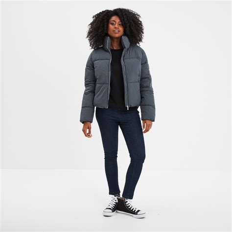 Sweat Col Rond Manches Longues Noir Femme La Halle