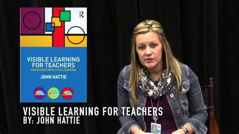 Visible Learning For Teachers Slms Professional Book Talk Visible