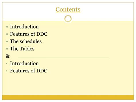 Features Of Ddc And Udc Ppt Pptx