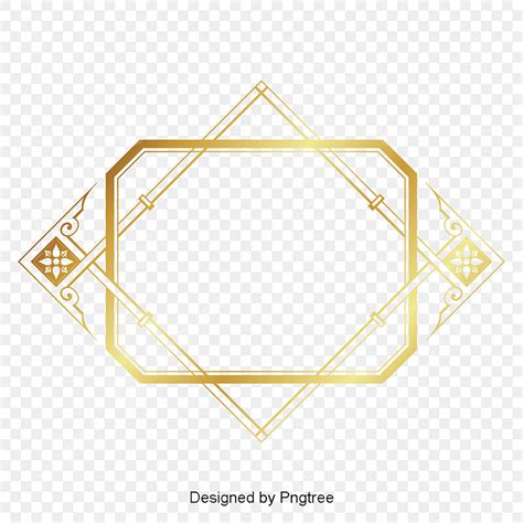 Golden Border Vector Design Images Golden Thailand Border Golden