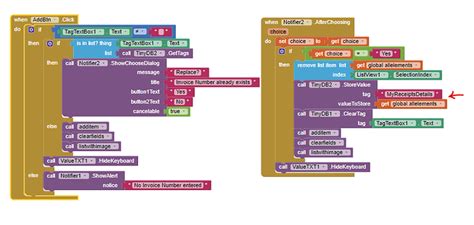 Listview And Deleting Items Mit App Inventor Help Mit App Inventor Community