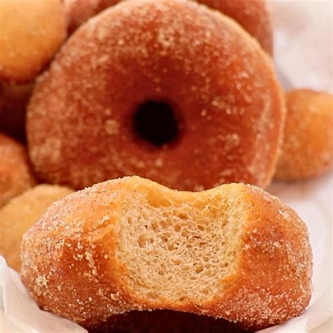 Soft And Fluffy Homemade Cinnamon Donuts Video