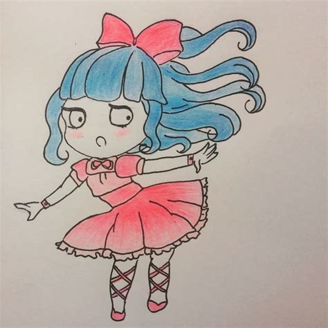 Surprised Chibi Girl In Pink Dress Chibi Girl Chibi Mario Characters