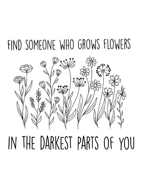 Zach Bryan Find Someone Who Grows Flowers Premium Matte Vertical Poster