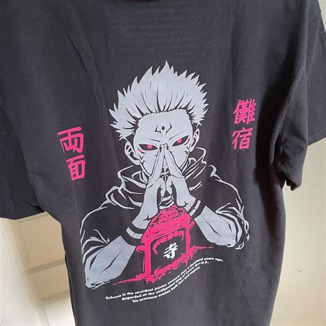 Anime Shirt Ryomen Sukuna Oversize Manga Shirt Anime Lover T