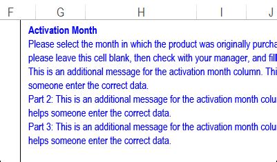 Show Data Validation Message In Text Box Contextures Blog