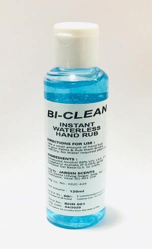 Hand Sanitizer Hand Rub Packaging Type Flip Top Bottle Packaging