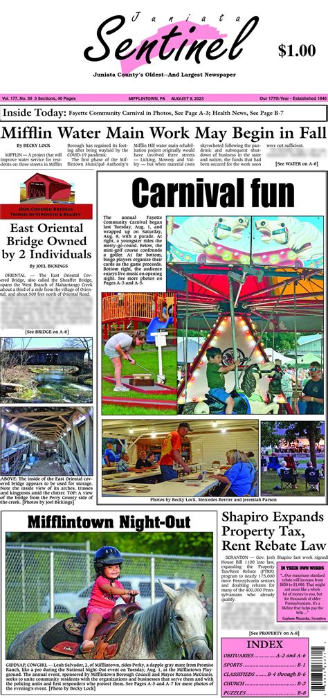 This Week Local 4 H And Ffa Youth The Juniata Sentinel