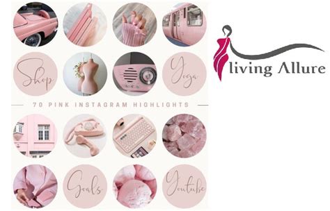 Heart Pink Splash Instagram Highlight Covers
