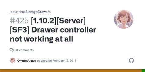 1102 Server Sf3 Drawer Controller Not Working At All · Issue 425