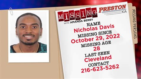 Missing Nicholas Davis Fox 8 Cleveland Wjw
