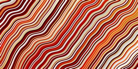 Light Orange Vector Background With Curved Lines 11093524 Vector Art