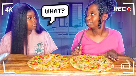 WEARING MY WIG LOW TO SEE HOW MY MOM REACTS YouTube