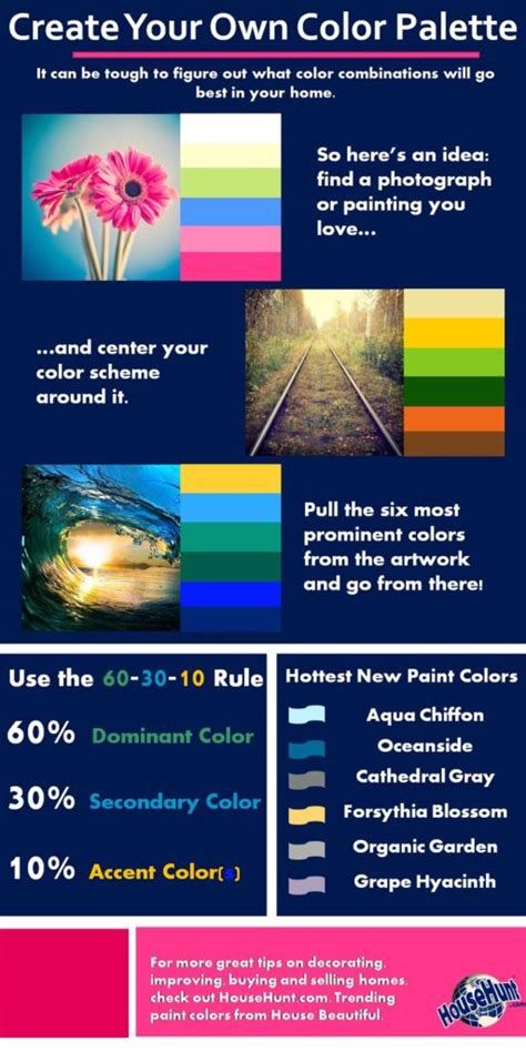 Psychology How To Create Your Own Color Palette Infographic