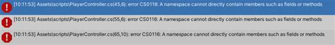 Compiling Errors Cs0116 Jumping Ball Getting Started Unity Discussions