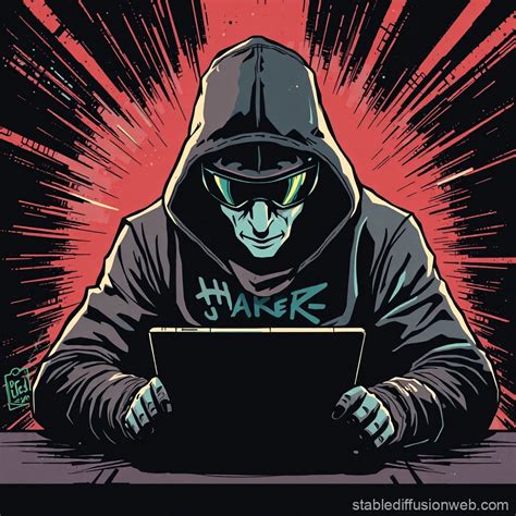 Comic Hacker Style Stable Diffusion Online