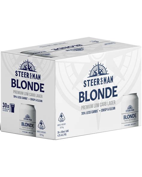Buy Steersman Blonde 4.2% Cans 330ml Online (Low Prices) from Dan Murphy's