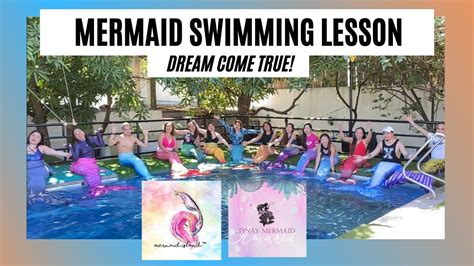 Mermaid Swimming Lesson With Mermaid Island And Mermaid Amarie The Pinay
