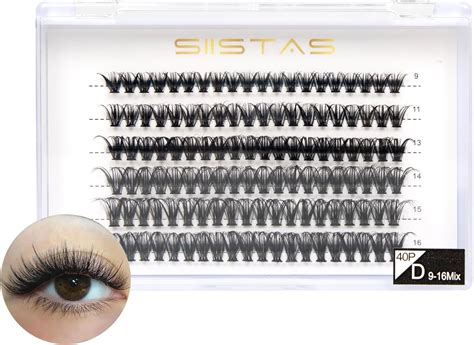 Individual Lashes Cluster Lashes 120pcs40d 007 D Curl 9 16mix Lash
