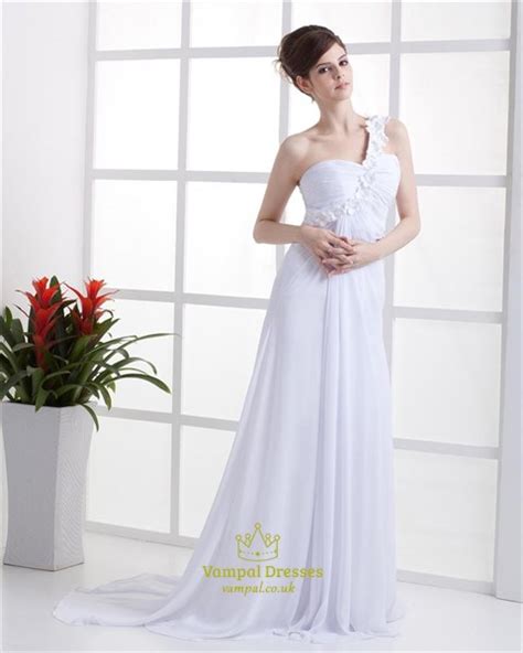 Champagne Strapless Floor Length Chiffon Prom Dress With Bow On Back