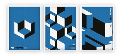 Add Subtract Posters On Behance