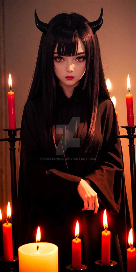 Satanic Girl By Noeliancat On Deviantart