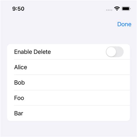 How To Delete List Rows From Swiftui List Sarunw