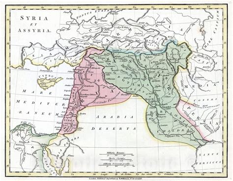 Map Of Assyria And Israel