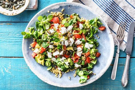 Parelcouscoussalade Met Avocado En Feta Recept HelloFresh