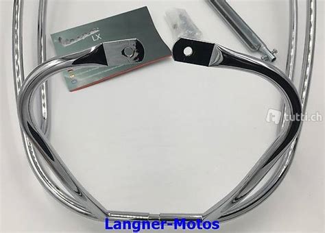 Sturzbügel hinten chrom original PIAGGIO VESPA LX LXV 50 150 im Kanton
