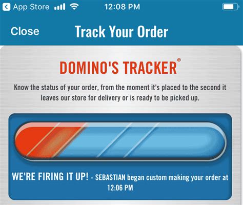 Dominos Tracking App Tells You Who Made Your PizzaOr Does It WSJ