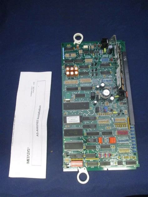 Johnson Controls As Ahu102 0 Air Handling Controller New Process