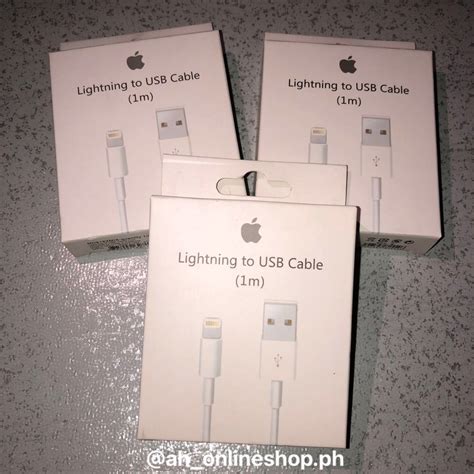 Lightning To Usb Cable Mobile Phones Gadgets Mobile Gadget Accessories Chargers Cables