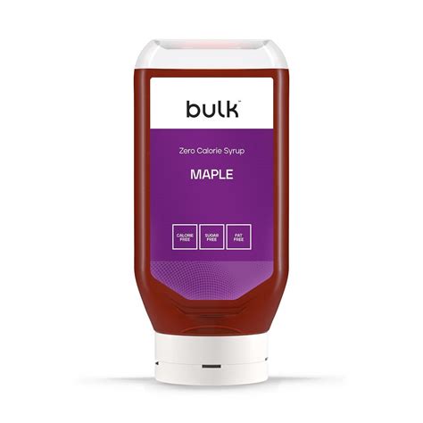 Bulk Powders Sugar Free Maple Syrup 400ml Uk2gulf Com Uk 2 Gulf