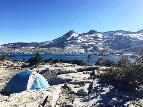 Run Hike Play Desolation Wilderness Backpacking Trip Day 2 Tamarack