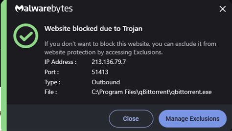 Started Malwarebytes To Do A Punctual Run And The 1st Thing That Opened