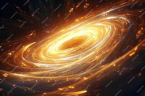 premium ai image abstract light trails creating a dazzling visual s