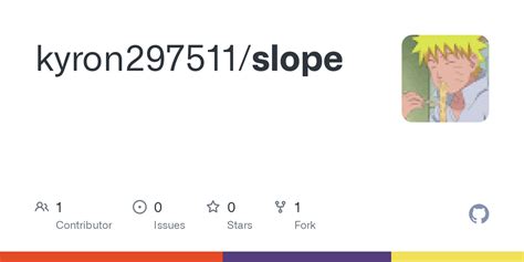 GitHub Kyron Slope