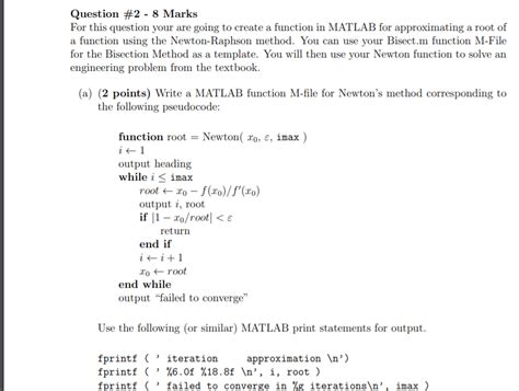 Solved Question 2 8 Marks For This Question Your Are Chegg